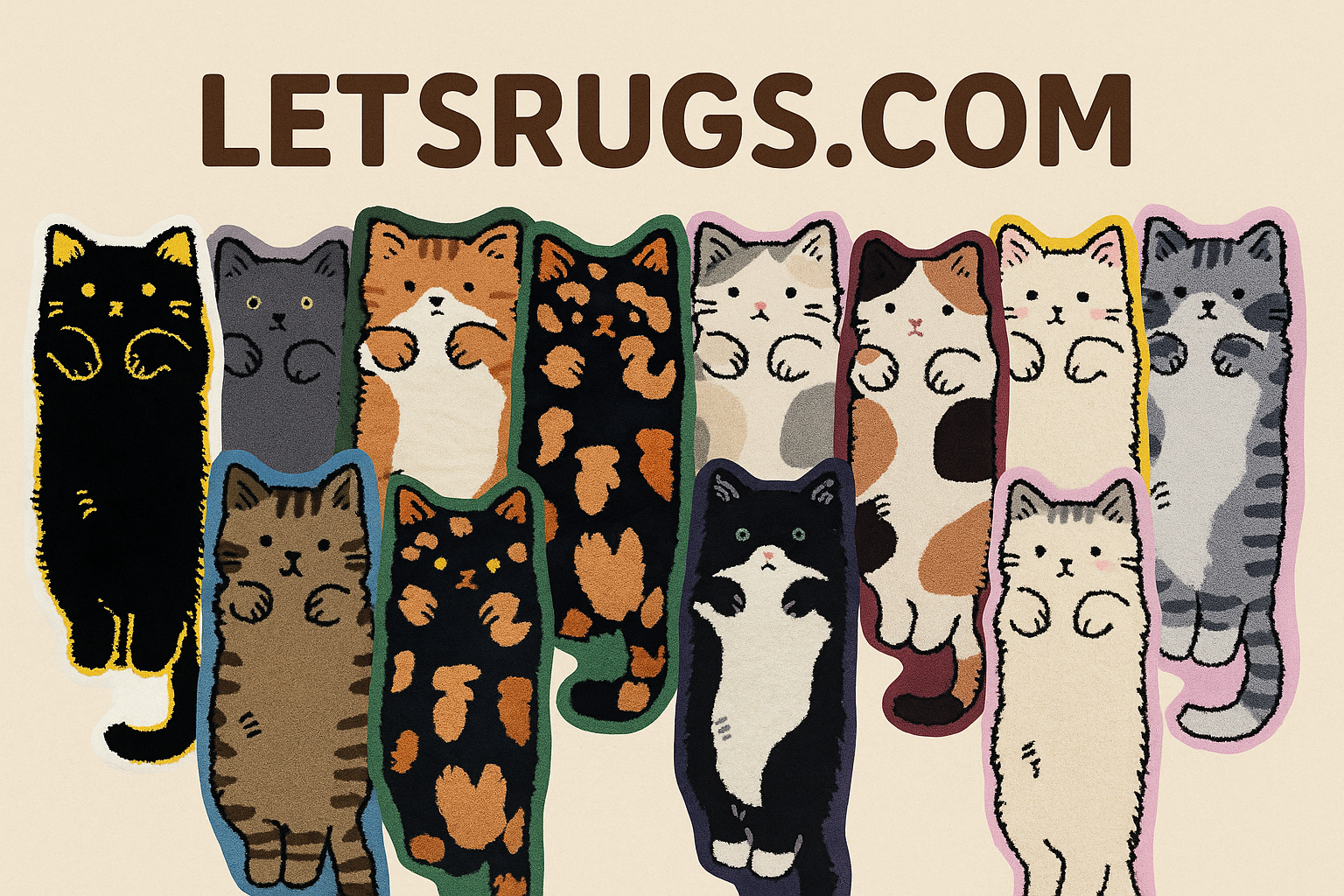 How One Cat Rug Went Viral and Turned Into an Entire Universe – Let's Rug